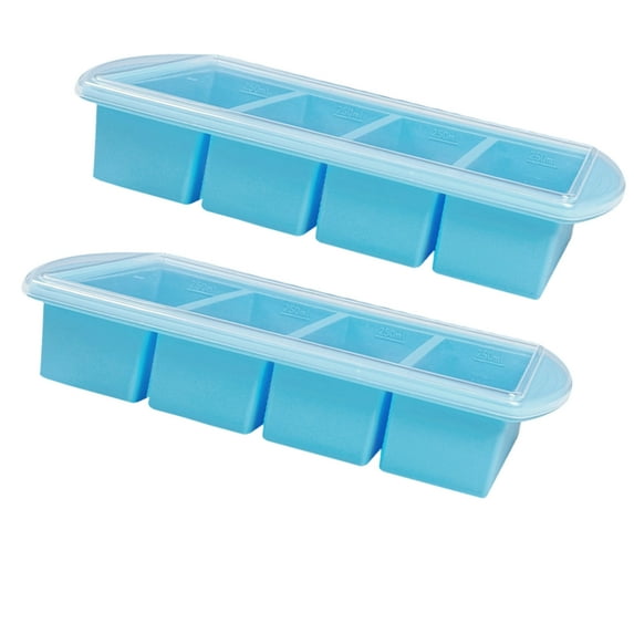 Leakproof Silicones Ice Cubes Trays with Wire Frame and Cover for ...