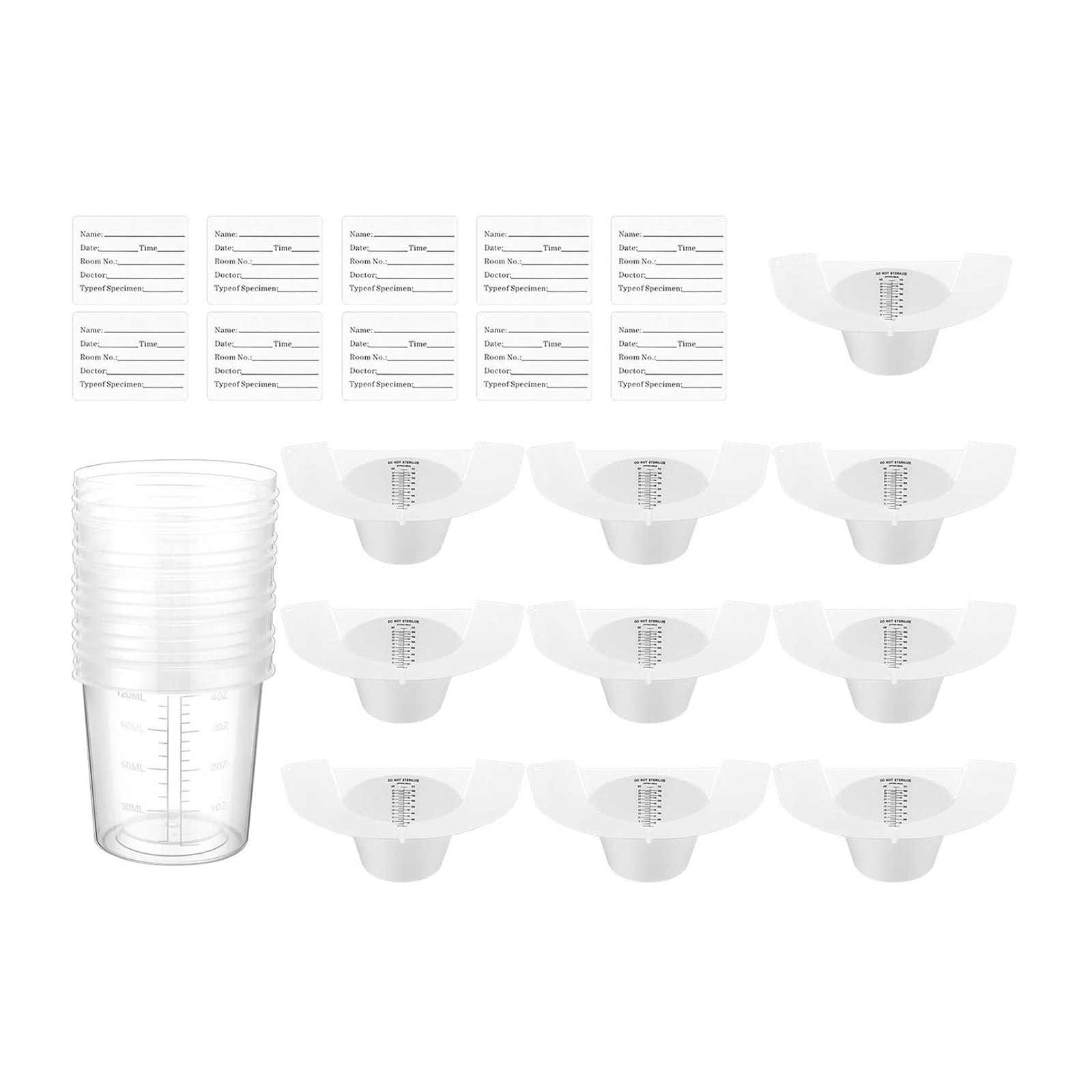 Leakproof Toilet Urine Catcher Wide Edges Urine Collection Hat Simple ...