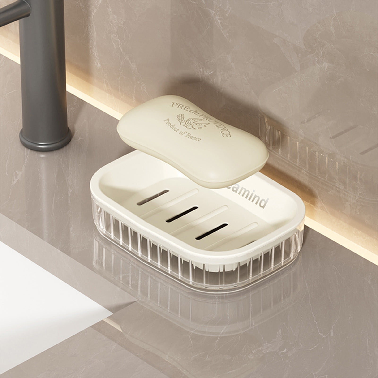 Leakproof Travel Soap Case | Portable Bar Soap Container with Drainage ...