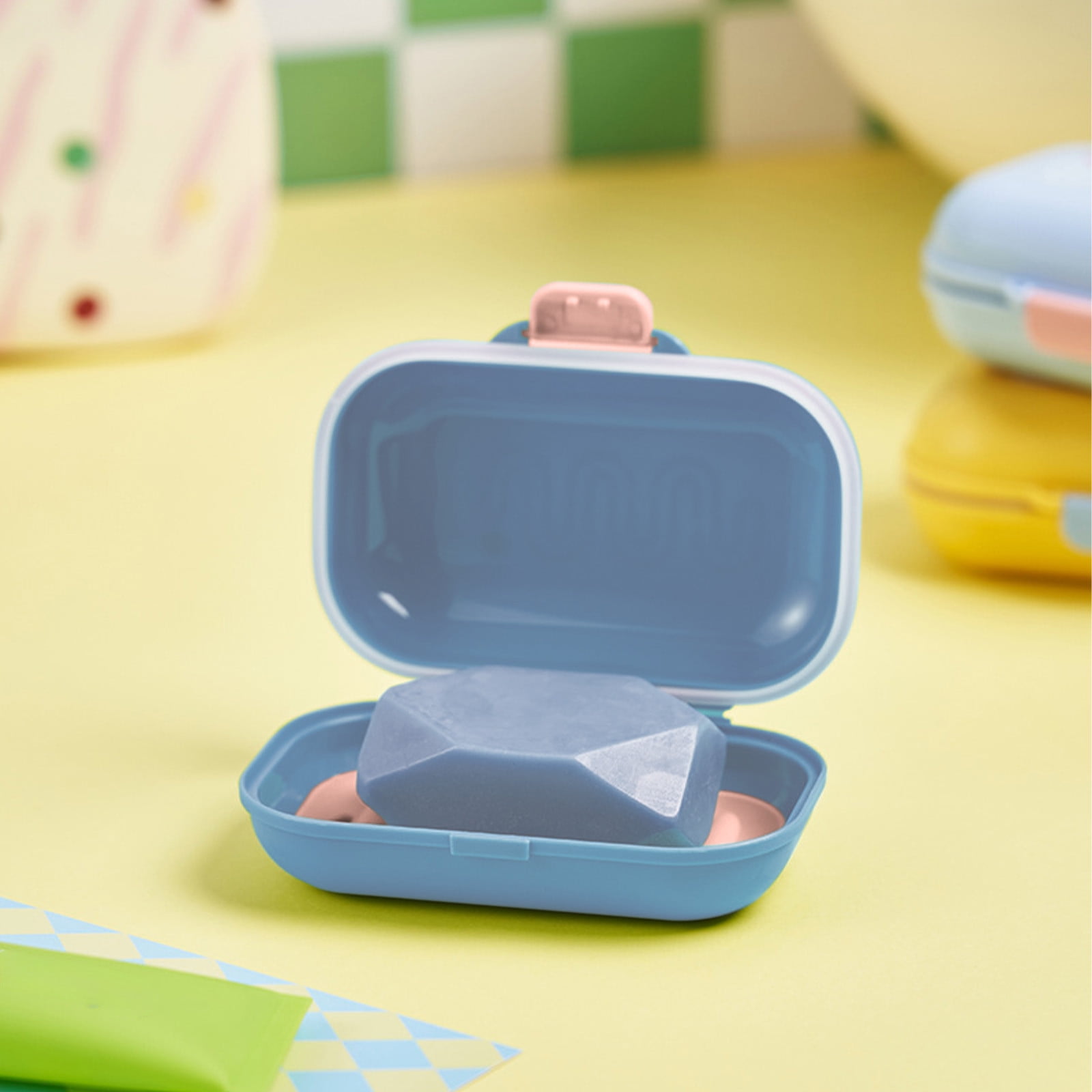 Leakproof Travel Soap Case Portable Bar Soap Container with Lid ...