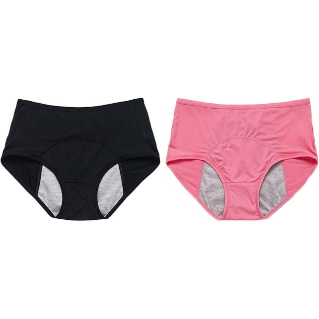 Leakproof Underwear for Women Over 60 Washable Incontinence Underwear ...