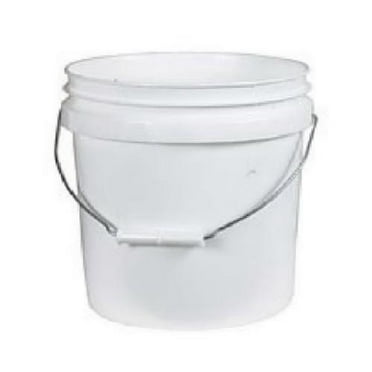 Argee 5 Gallon Black Bucket, 10-Pack, Heavy-Duty, Versatile Storage ...