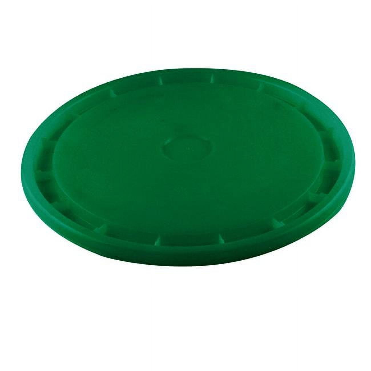 Leaktite 6GLDG10 Green Reusable Easy Off Lid For The 5 Gallon Pail ...