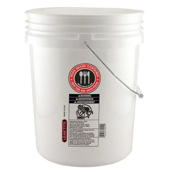Clear 5 Gallon Bucket