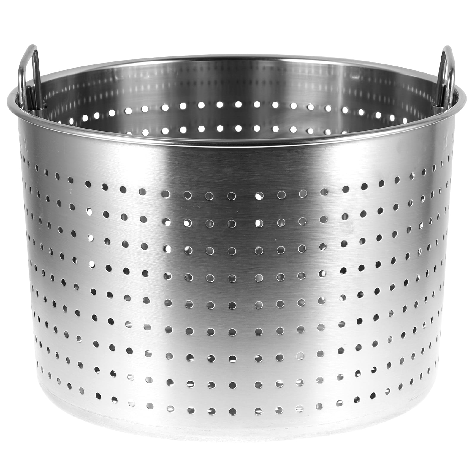 Leaky Stainless Steel Filter Barrel Crawfish Pot Liquid Draining ...