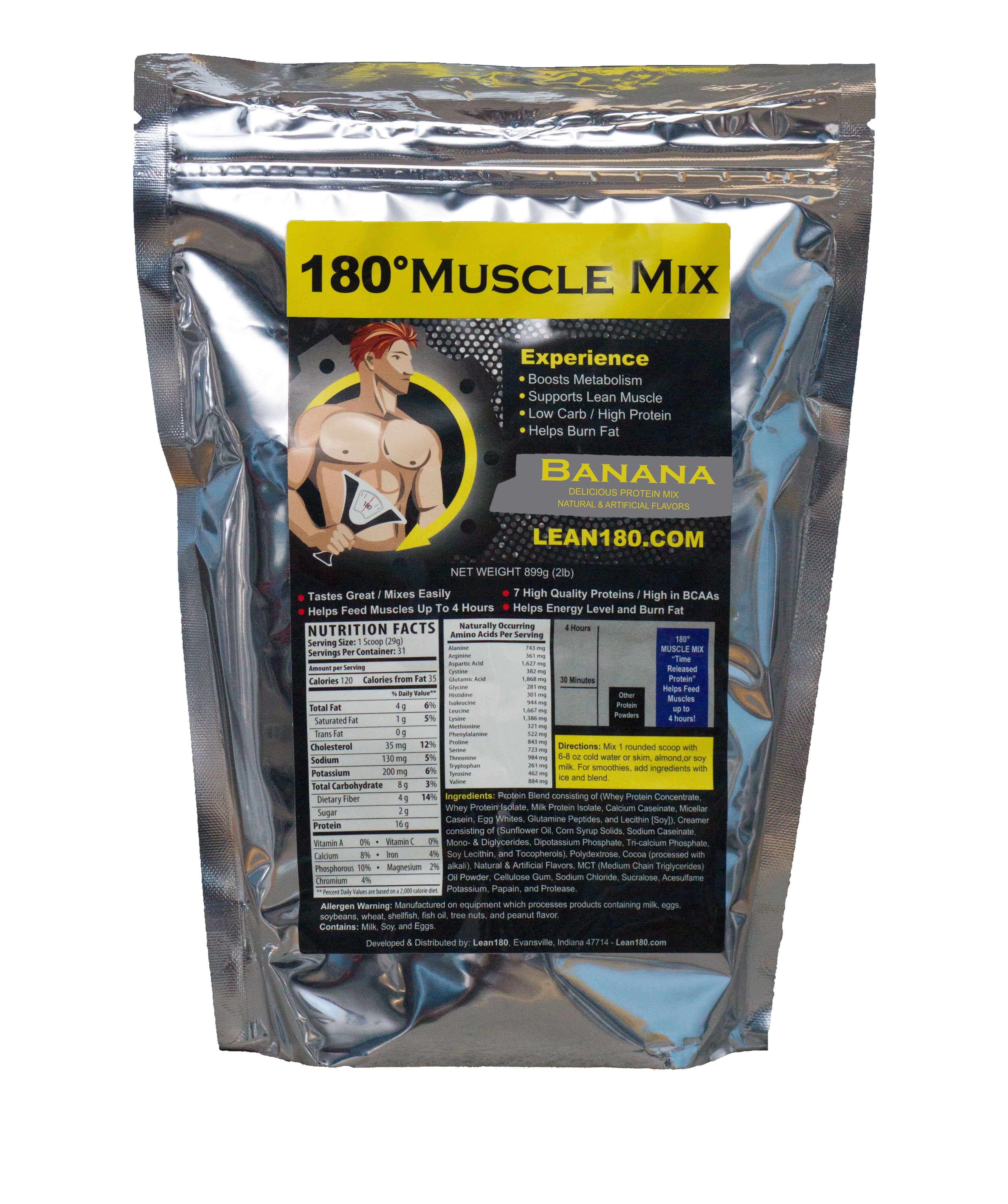 Lean 180 Muscle Mix | Best Tasting Protein Shake, Meal Replacement ...