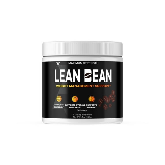 Lean Bean Powder Supplement LeanBean Maximum Strength Formula (3.7oz ...