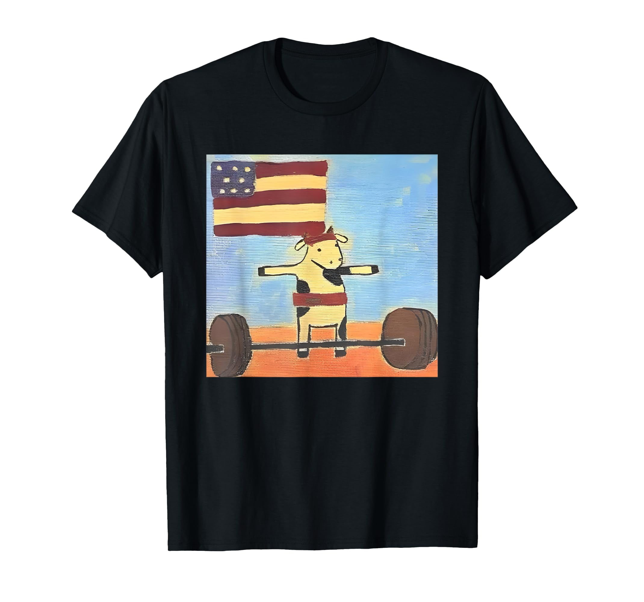 Lean Beef Patty Lean Beef Tees Deadlifting Beef T-Shirt - Walmart.com