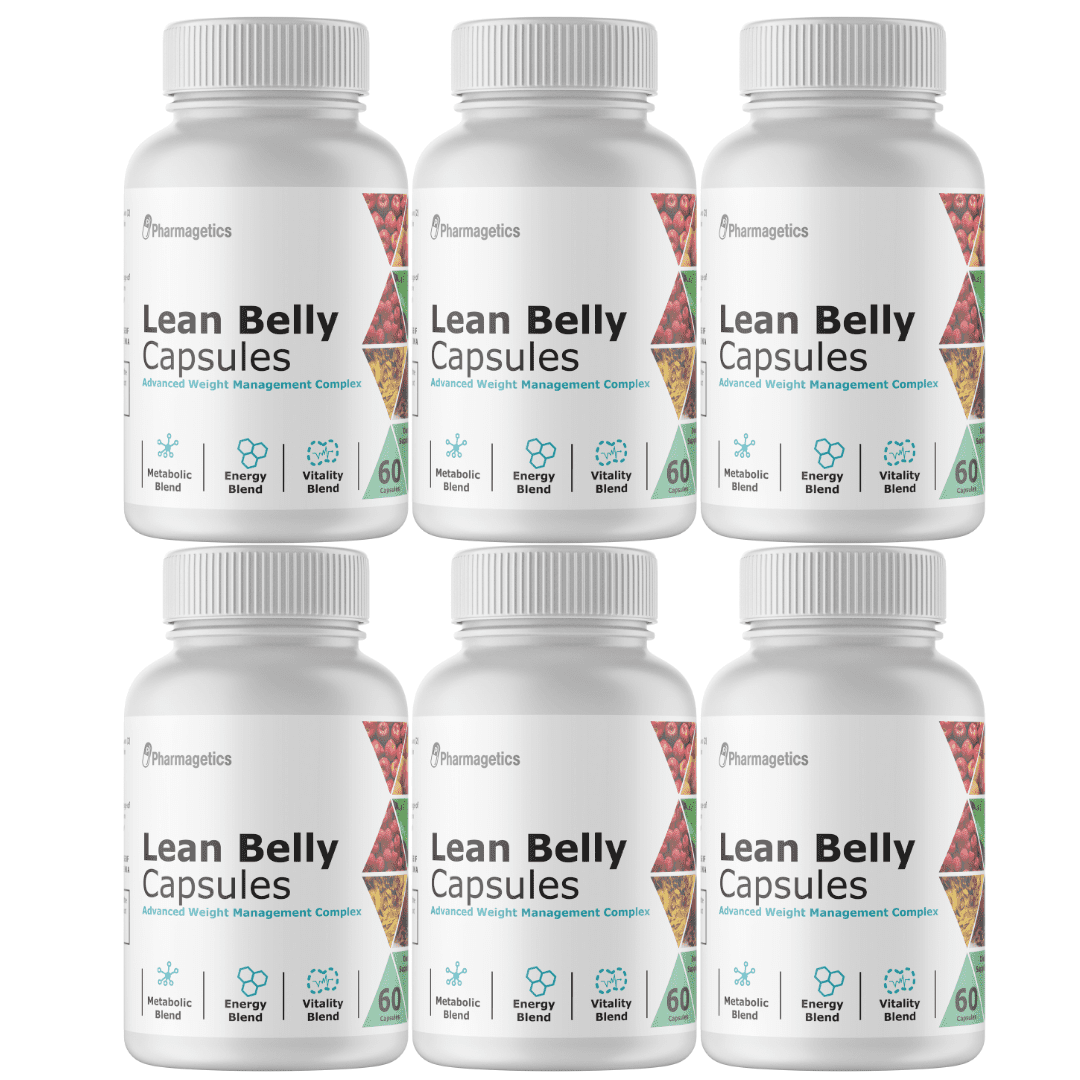 Lean Belly Capsules Advanced Weight Management Complex - 6 Bottles 360 ...
