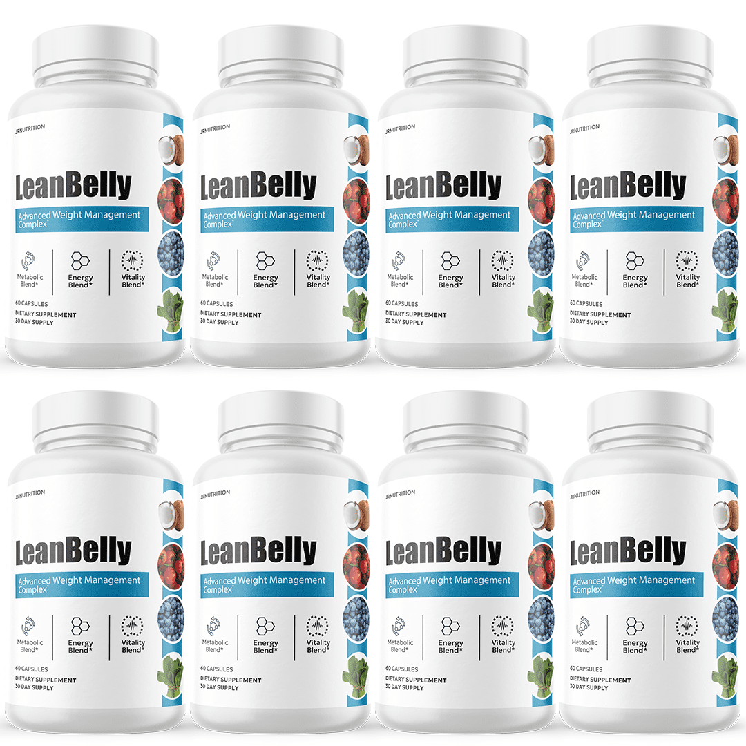 Lean Belly Weight Loss, Appetite Control Supplement - 8 Bottles ...