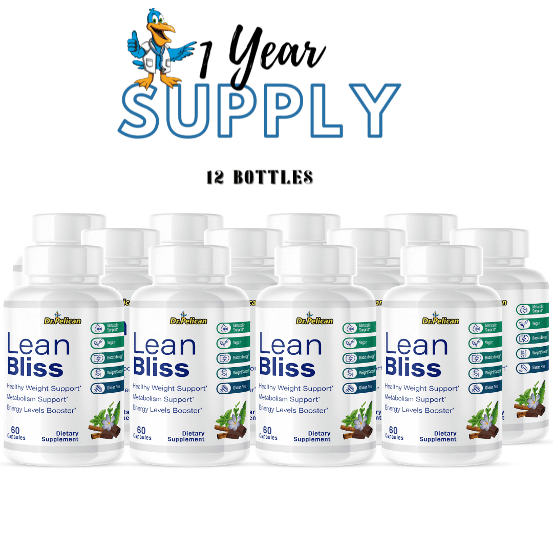 Lean Bliss- Blood/Weight Support- 12 Bottles- 720 Capsules - Walmart.com