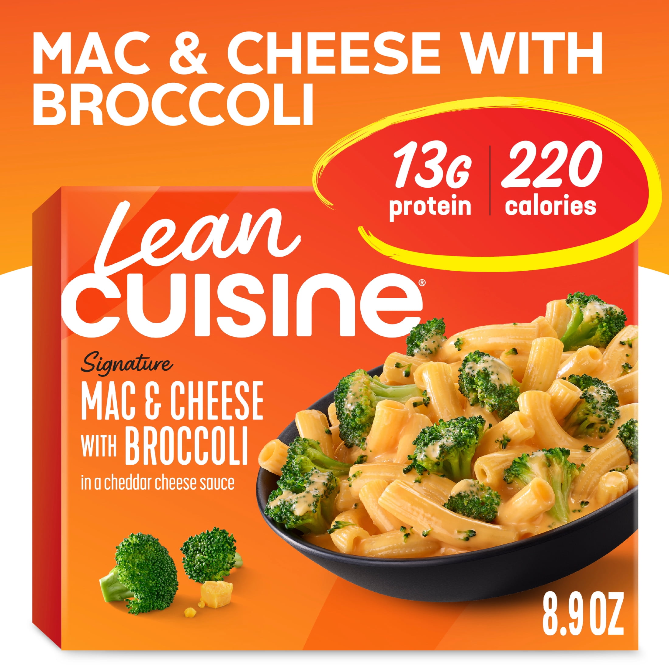 Lean Cuisine Mac & Cheese with Broccoli, Frozen Lunch, Frozen ...
