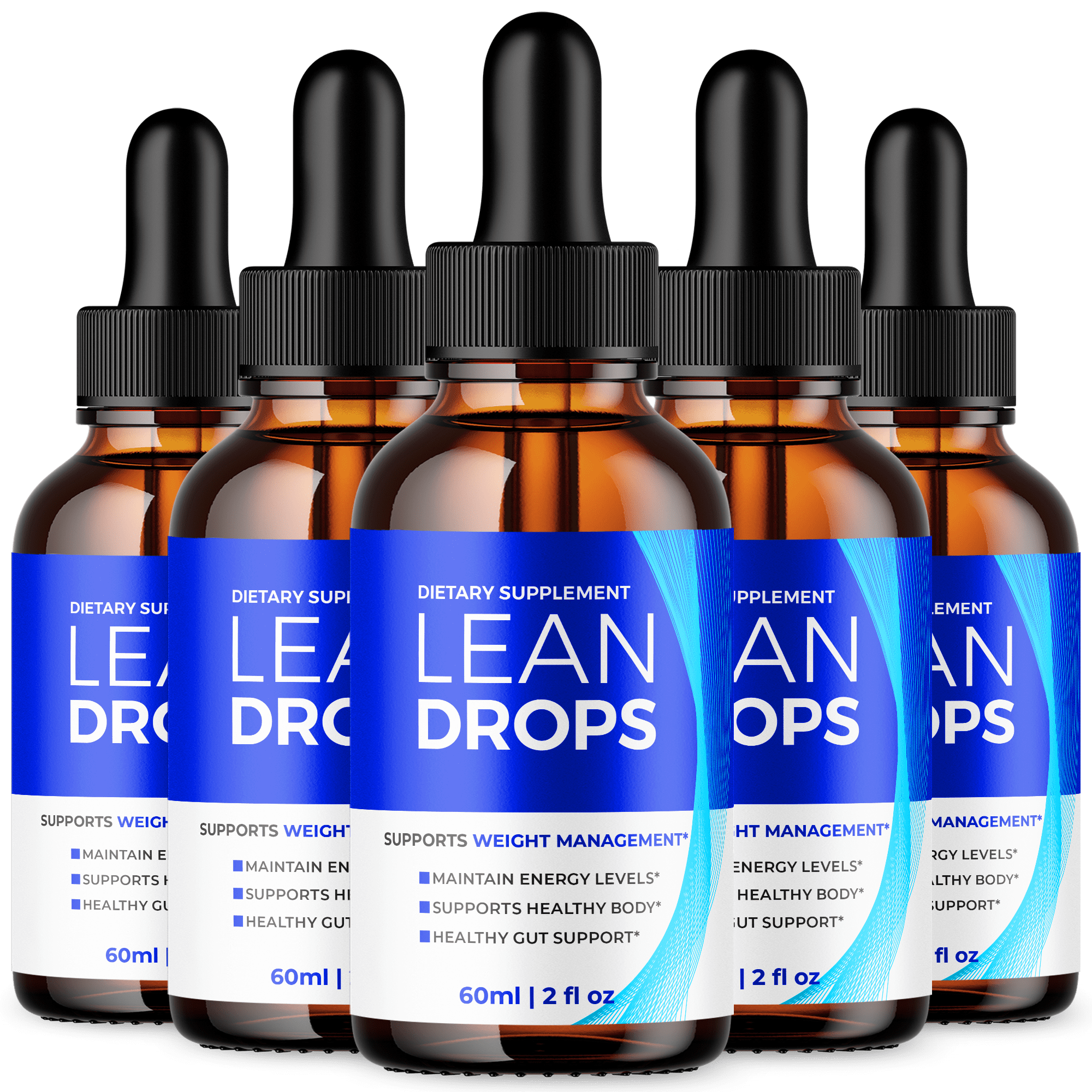 Lean Drops Advanced Health and Fitness Support Supplement with Natural ...