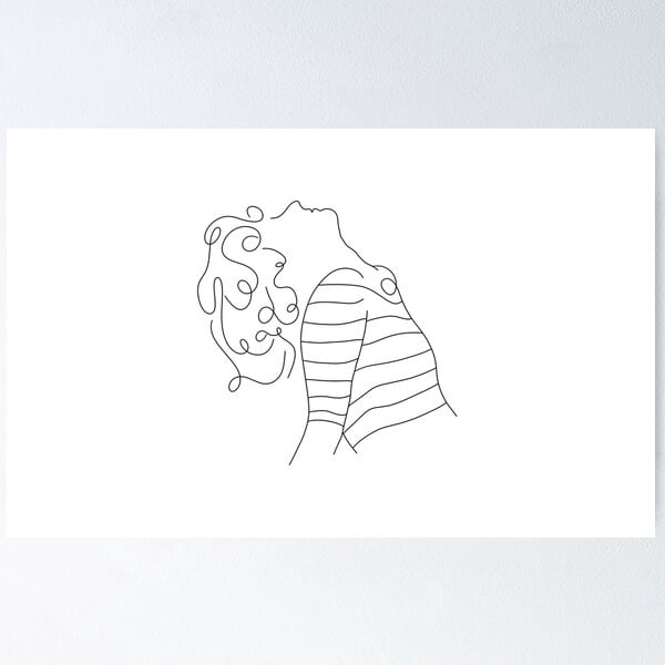 Lean In Or Lean Back? Poster Wall Art, Modern Wall Decor For Living ...
