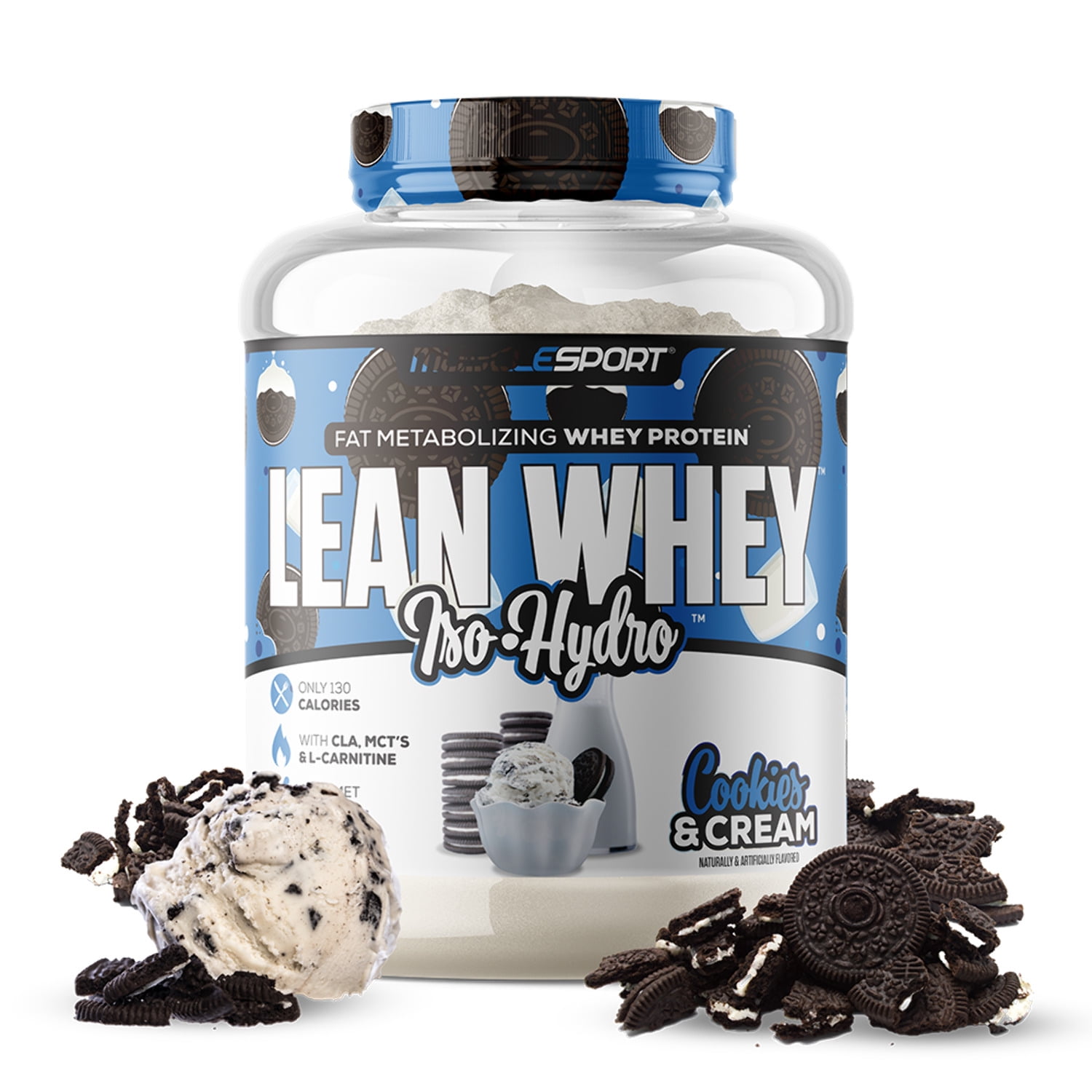 Musclesport Lean Whey Iso Hydro Gourmet Protein, 5lb, 25g Protein, CLA, L-Carnitine - Walmart.com