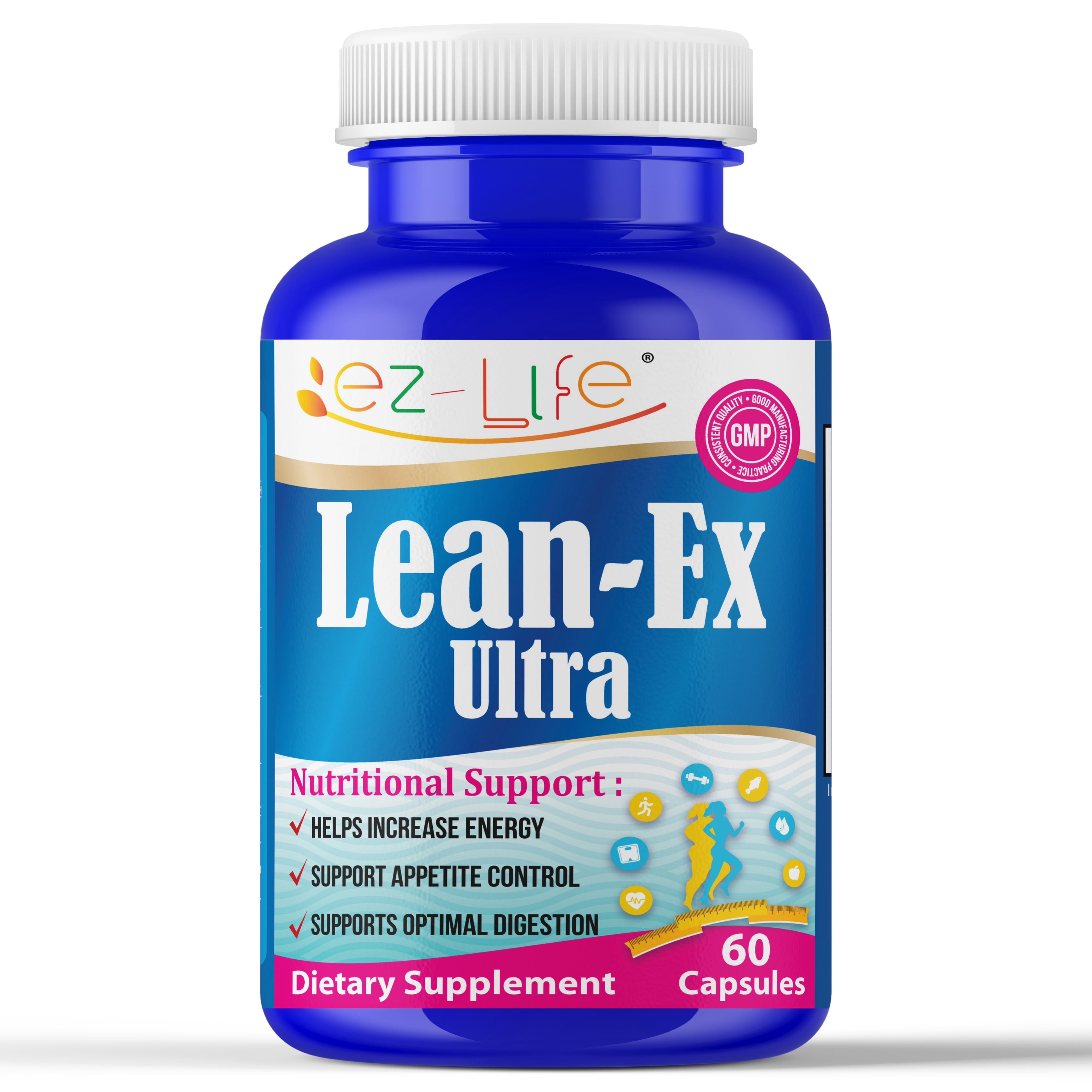LeanEx Ultra Dietary Vitamin Supplements for Men & Women, Increase ...