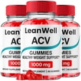 LeanWell Keto ACV Gummies 1000MG Advanced Formula Vitamin Lean Well 180 ...