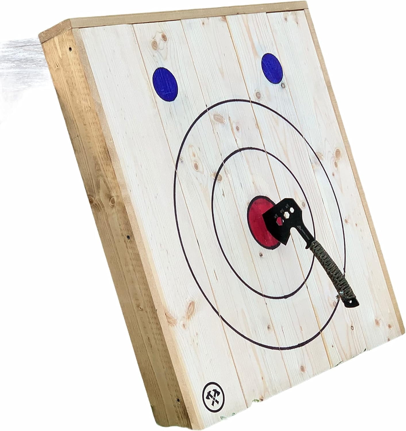 Leaning Axe and Knife Throwing Target - Tomahawk Targets - Walmart.com