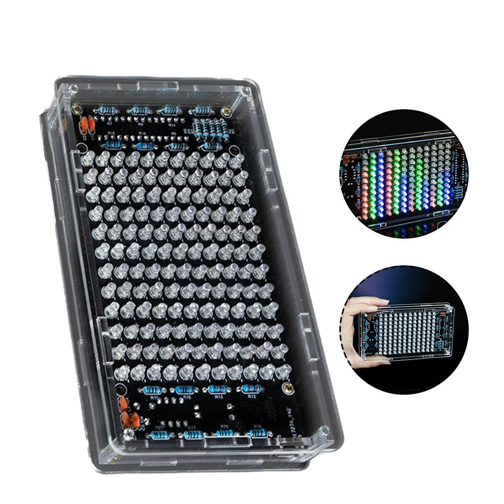 Leaning Solder Spectrum USB Mini Electronic Display Home Stereo Speaker ...