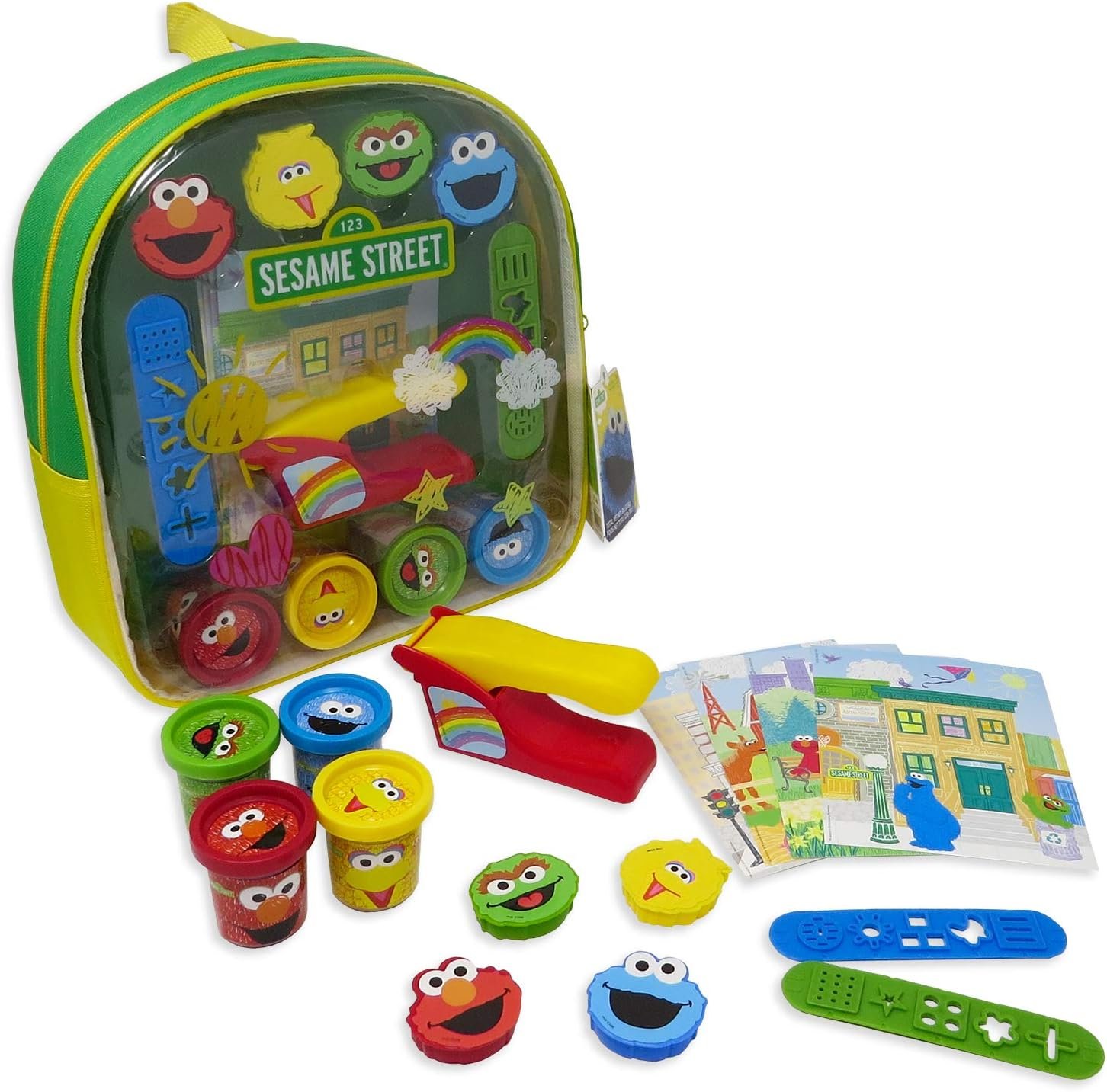 Leap Year Sesame Street Dough Activity Backpack: Elmo's Educational ...