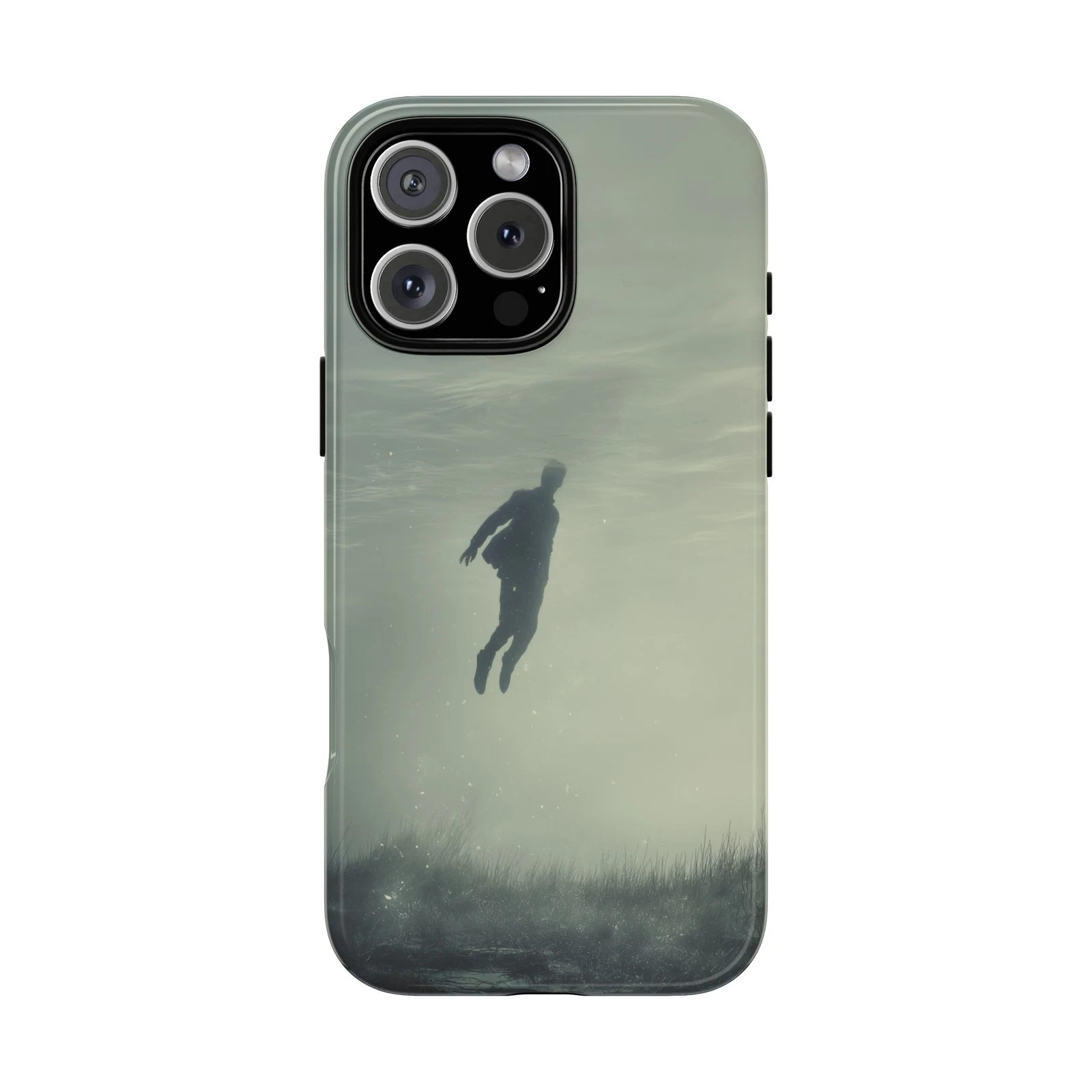 Leap of Faith Shadow Mist Scene Case for iPhone 17 through 11 Pro Max ...