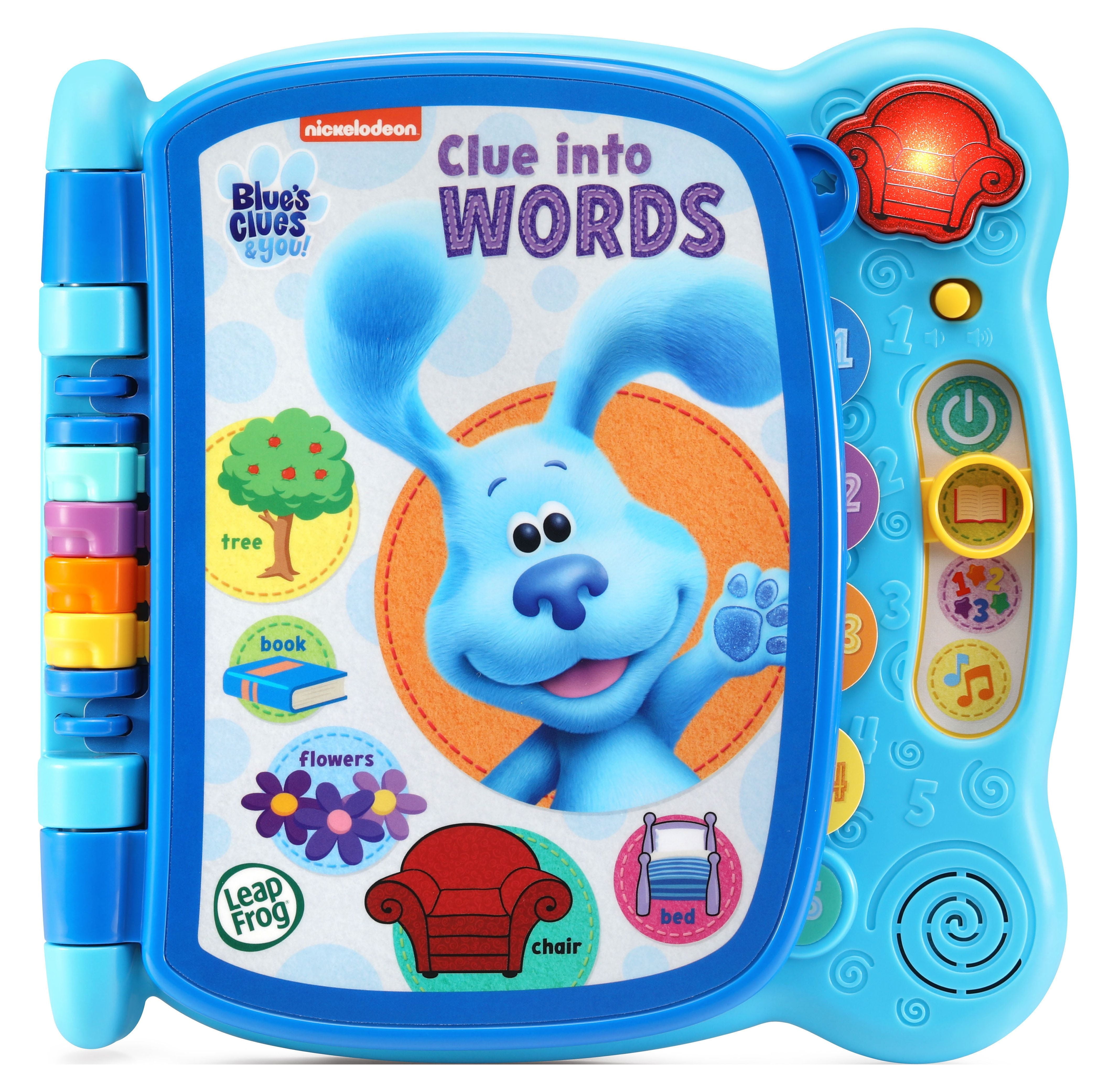 LeapFrog Blue’s Clues & You! Clue Into Words Interactive Book for ...