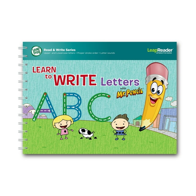 LeapFrog LeapReader Deluxe Writing Workbook: Learn to Write Letters ...