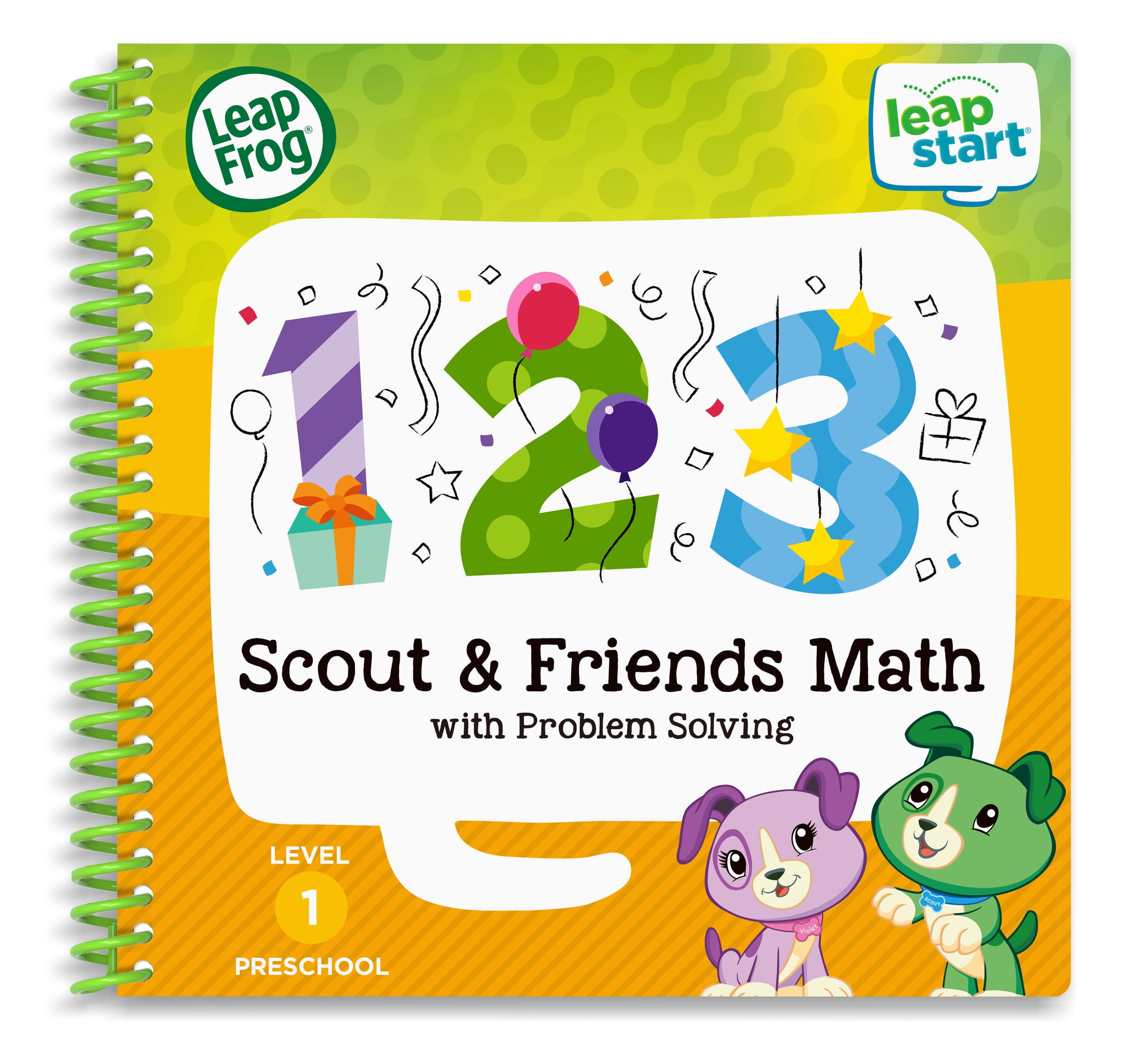 LeapFrog LeapStart 3D Math Book, Scout and Friends, for Preschool ...