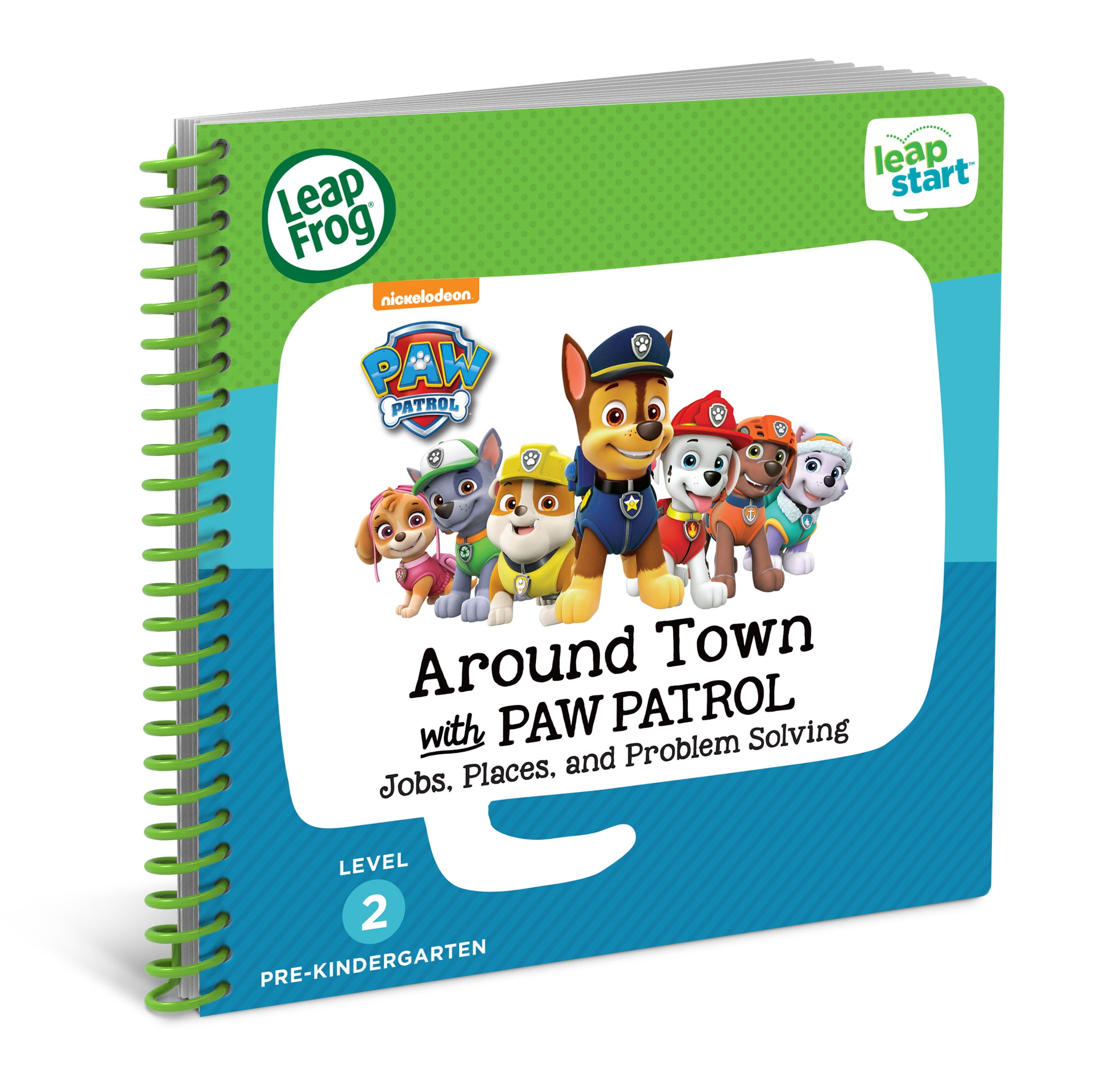 LeapFrog LeapStart Around Town with PAW Patrol Activity Learning Book ...