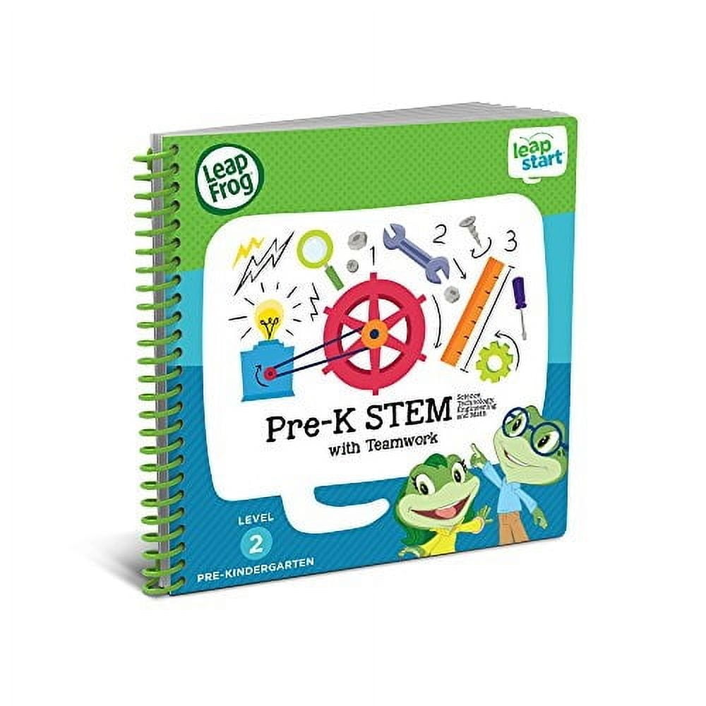 LeapFrog Pre-K STEM and Teamwork Learning Activity Book for Preschool ...