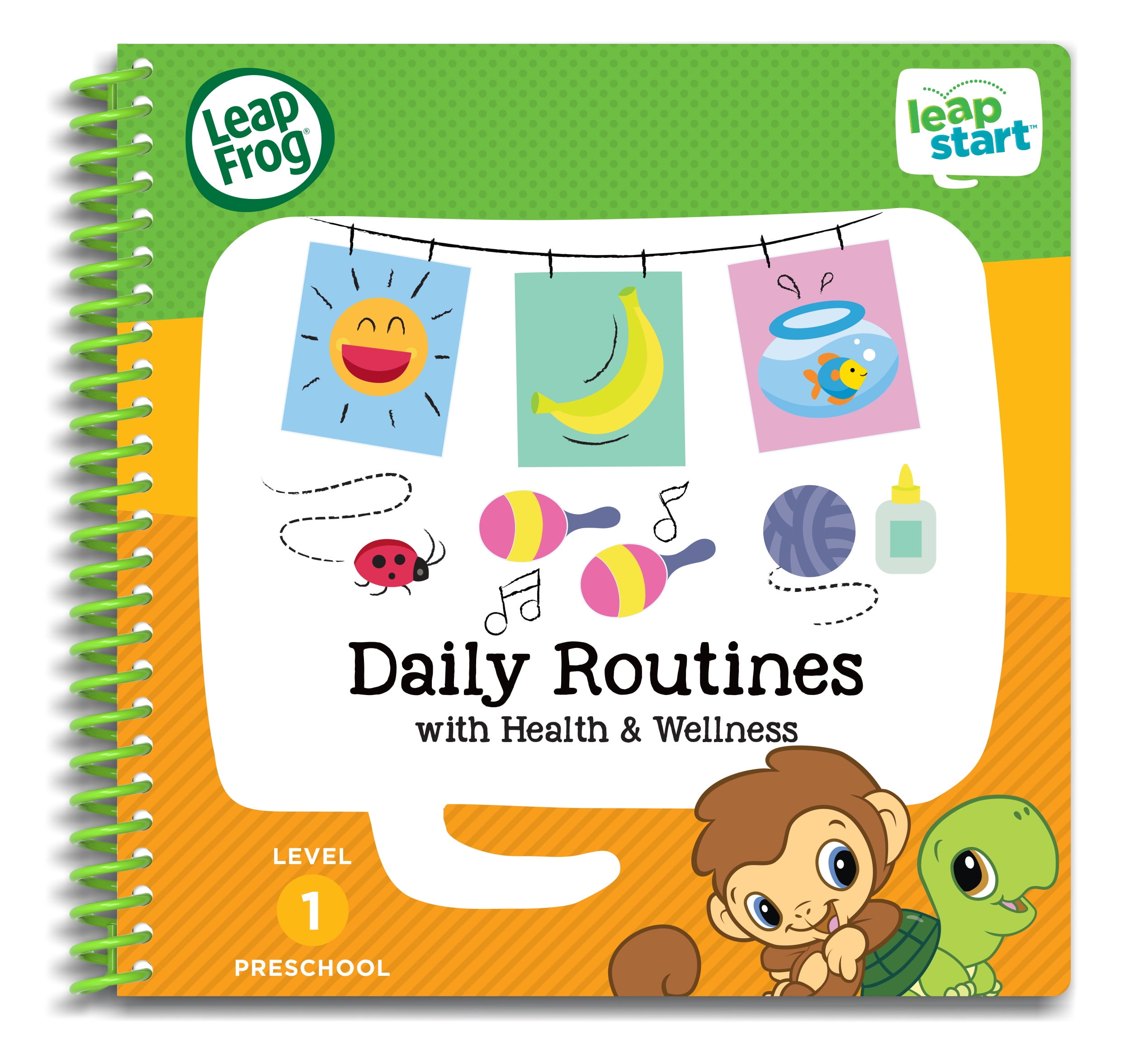 LeapFrog LeapStart Preschool Daily Routines Activity Learning Book ...