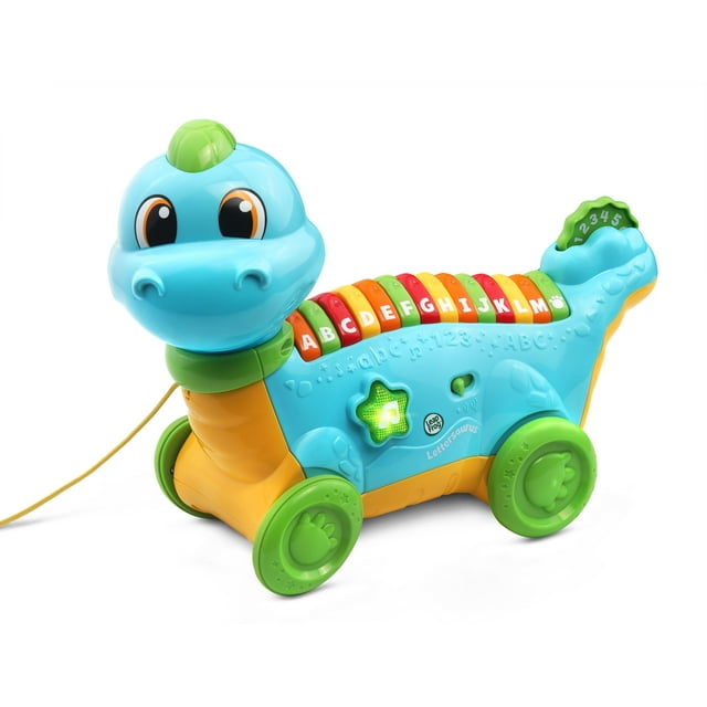 LeapFrog Lettersaurus, Introduces Letters and Phonics, Toddler Toy ...