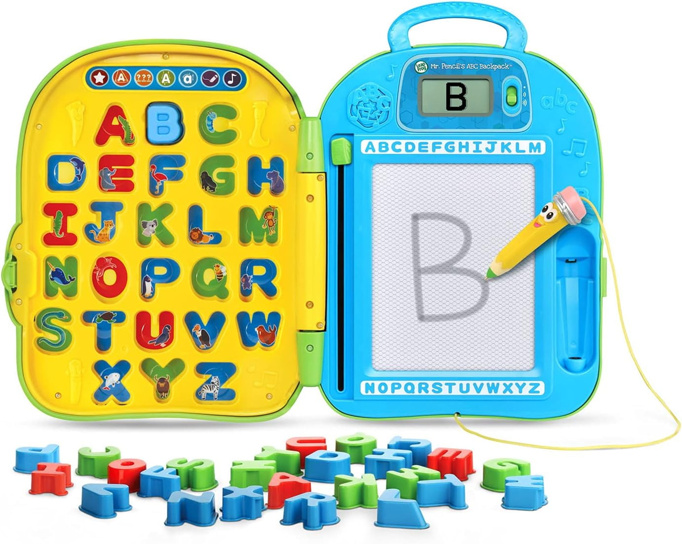 LeapFrog Mr. Pencil's ABC Backpack (Frustration Free Packaging) , Green Color: Green Exclusive ...