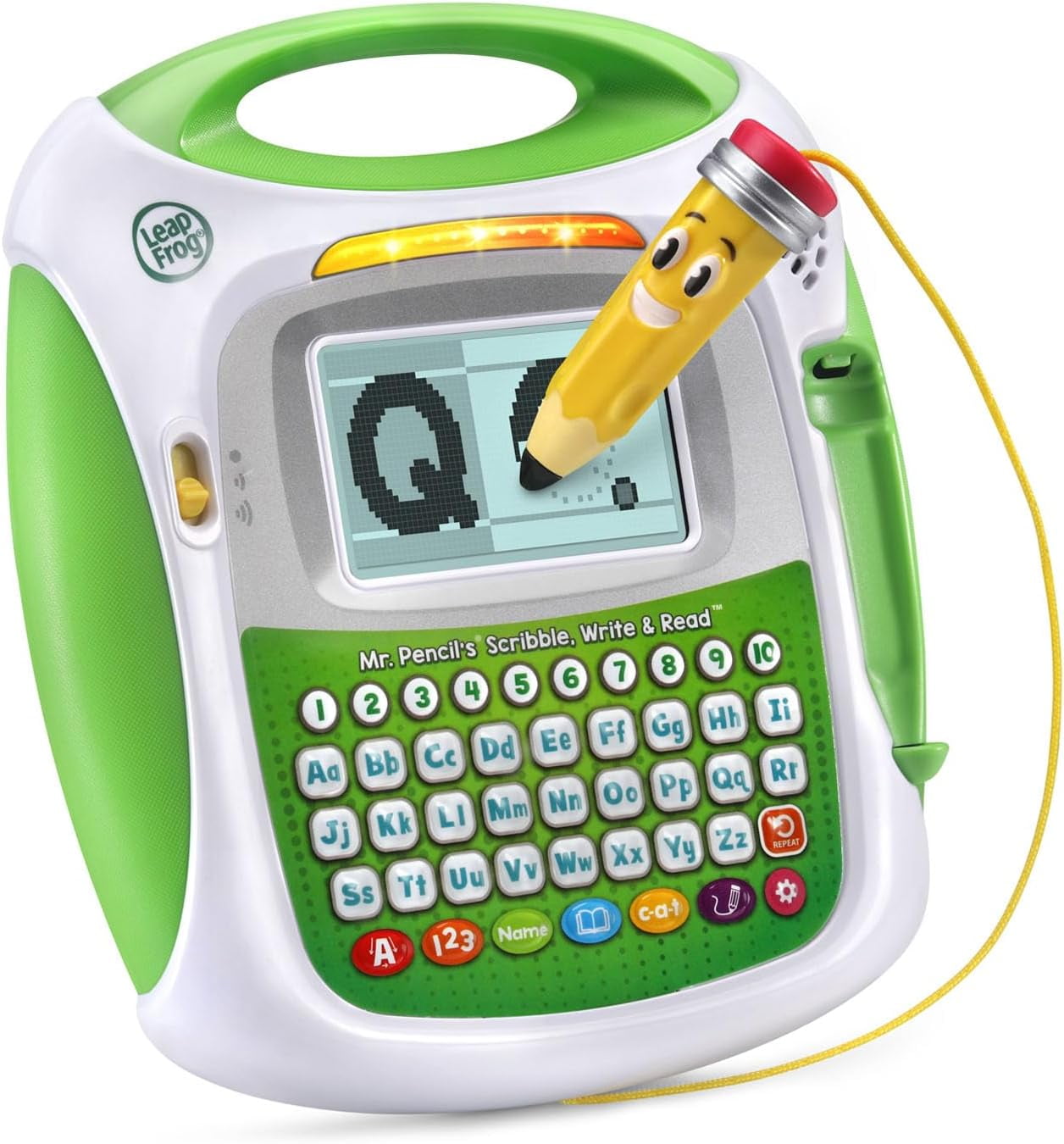 LeapFrog Mr Pencil's Scribble, Write and Read, Green, Medium Color ...