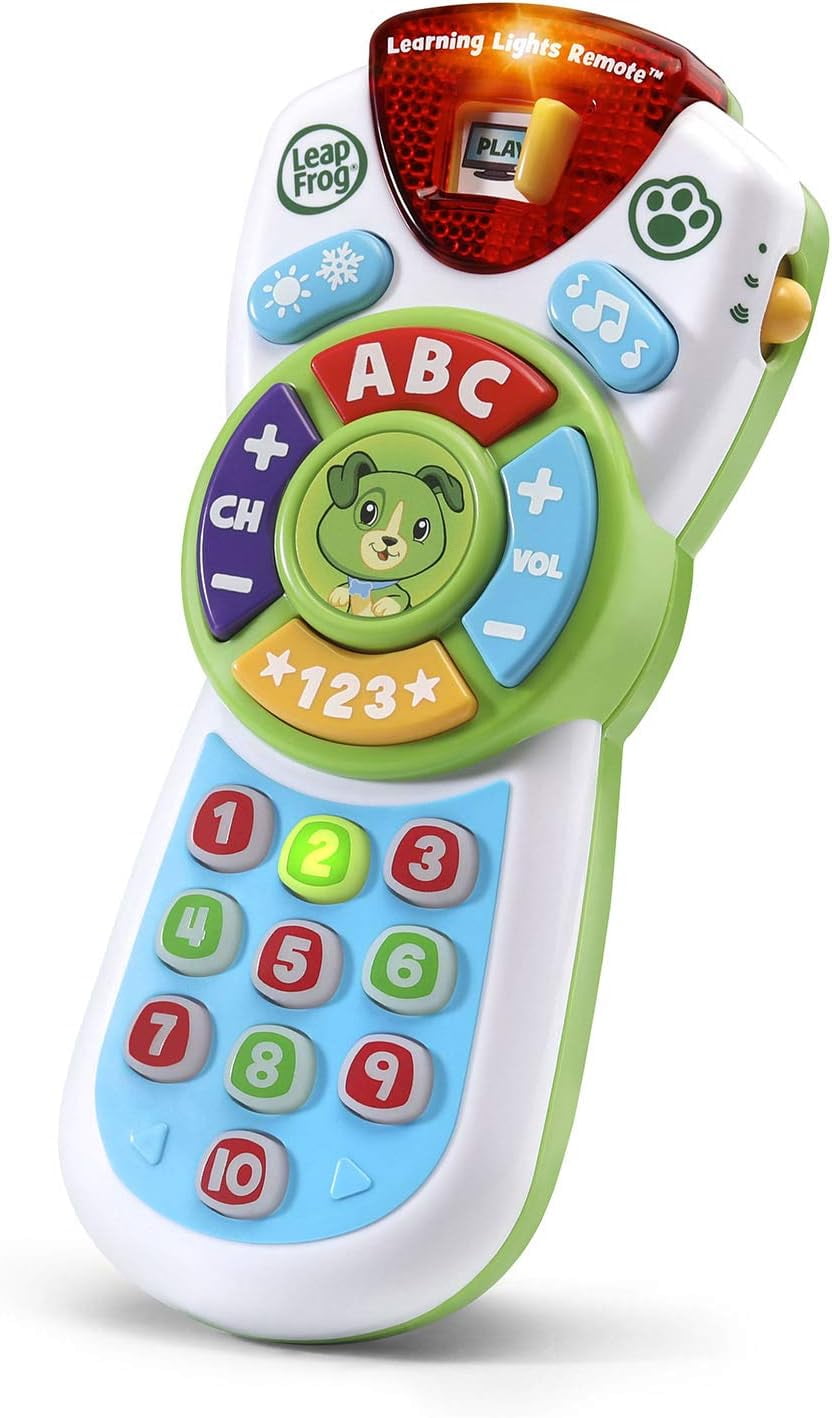 LeapFrog Scout's Learning Lights Remote Deluxe, Green Color: Green Exclusive - Walmart.com