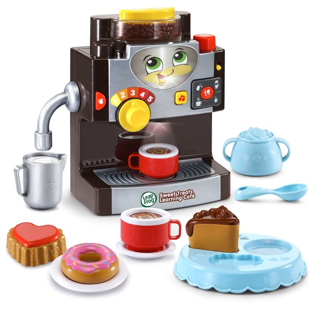 LeapFrog Sweet Treats Learning Cafe - Preschool Play Tea Set - Walmart ...