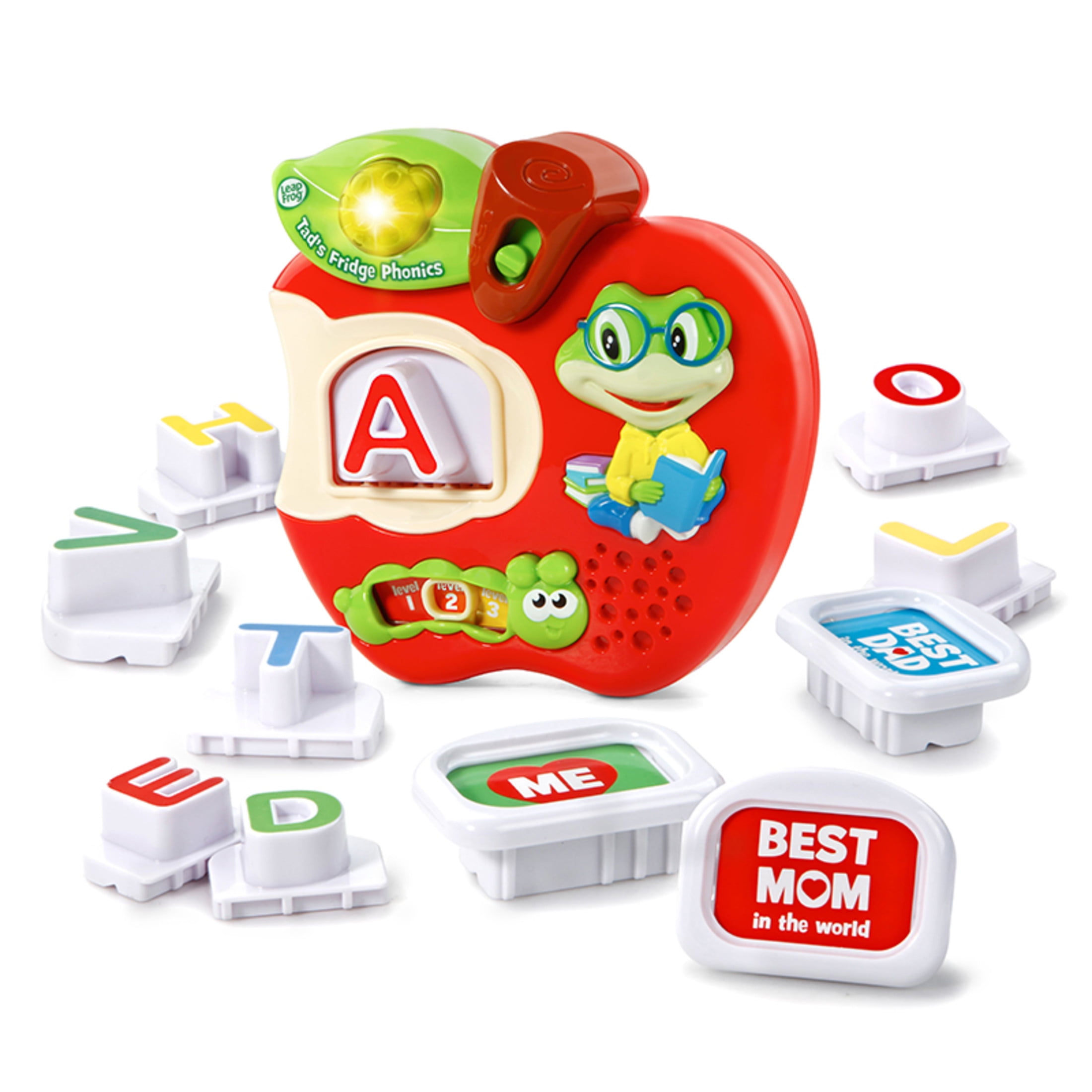 LeapFrog Alphabet Magnetic Set, Tad's Fridge Phonics, Teaches Letters ...