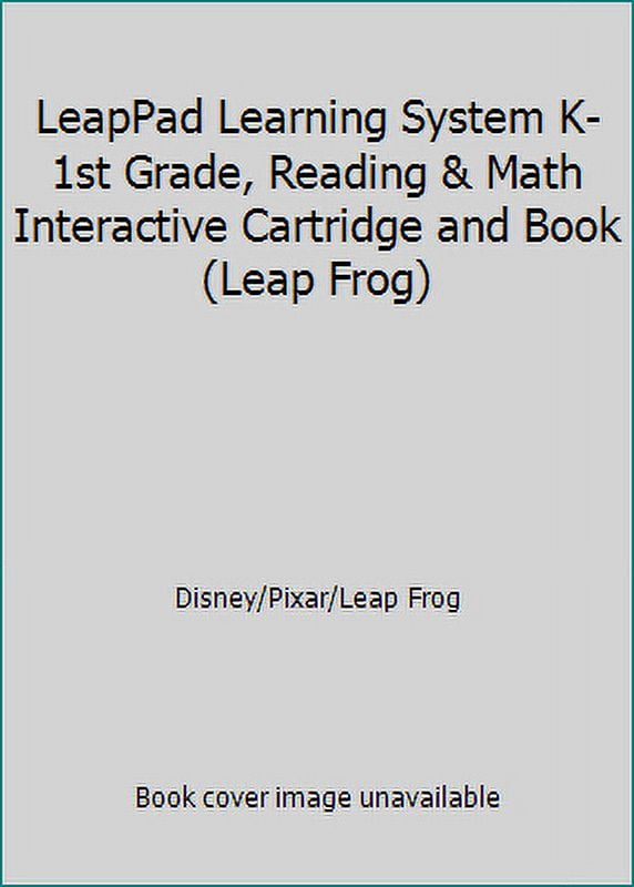 Pre-Owned LeapPad Learning System K-1st Grade, Reading & Math ...