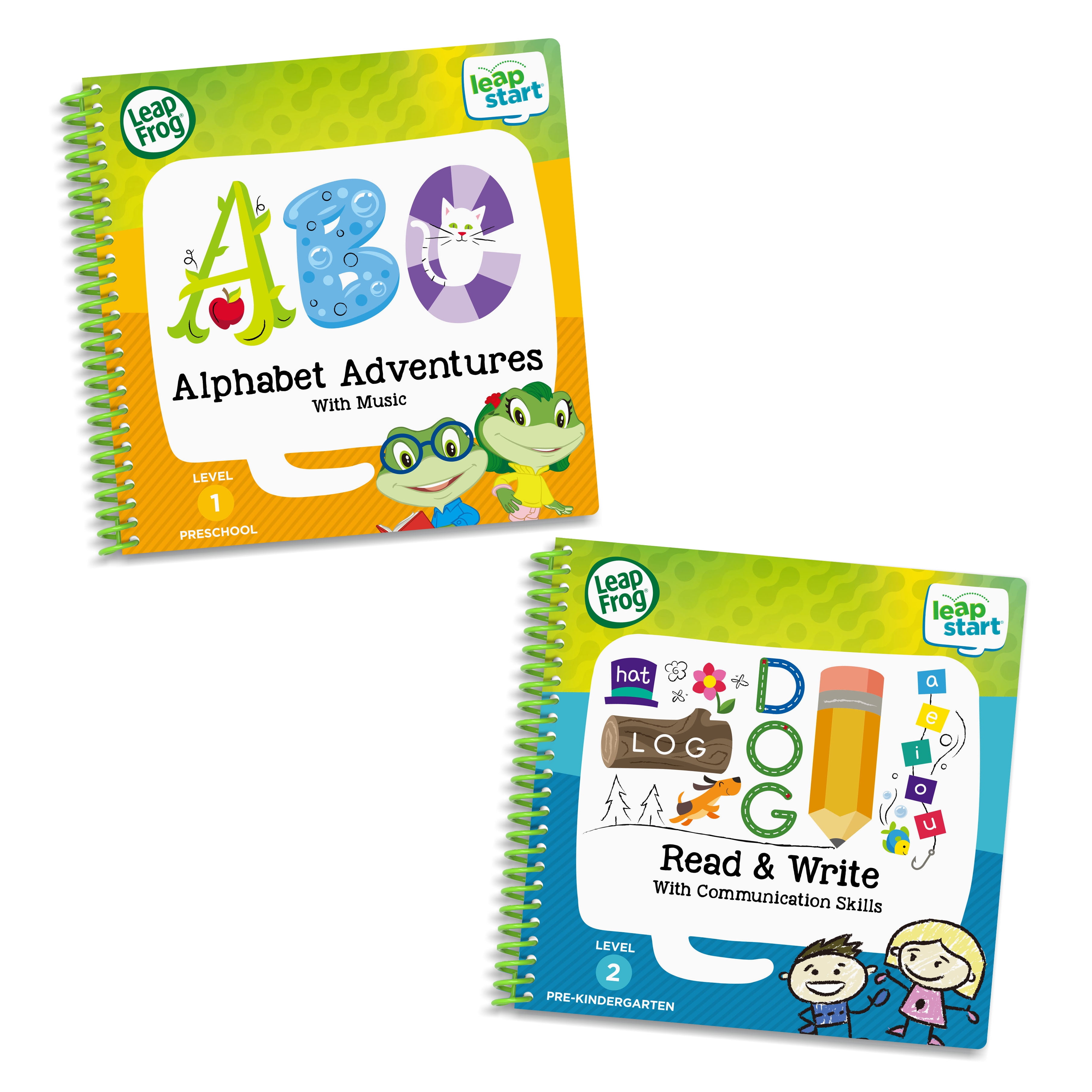 2 Pack: Alphabet Adventures, Read and Write Learning Books - Walmart.com