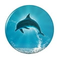 Leaping Dolphin Ocean Light Kitchen Refrigerator Locker Button Magnet ...