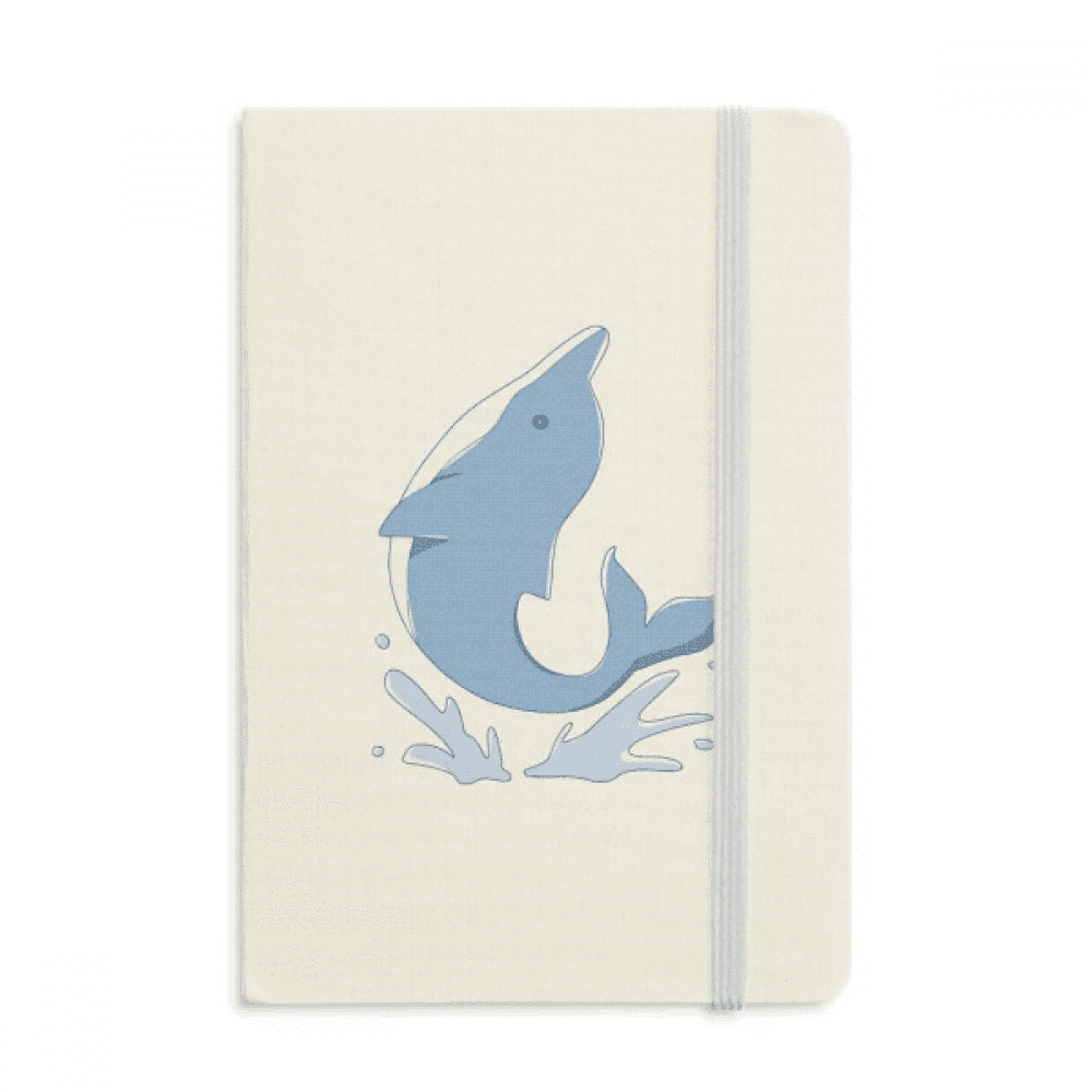 Leaping Dolphin Spray Dexterity Notebook Official Fabric Hard Cover ...