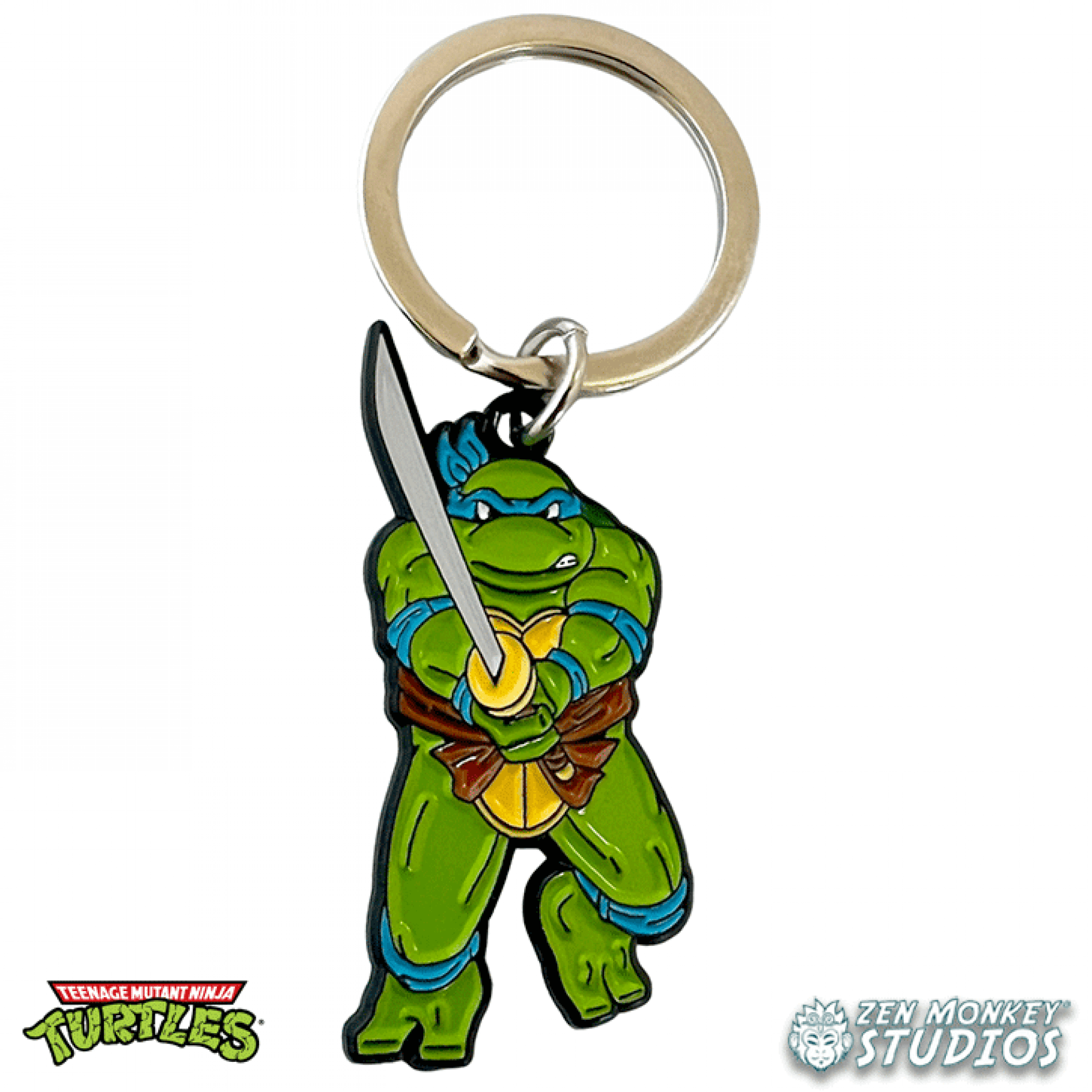 Leaping Leonardo Teenage Mutant Ninja Turtles Keychain - Walmart.com