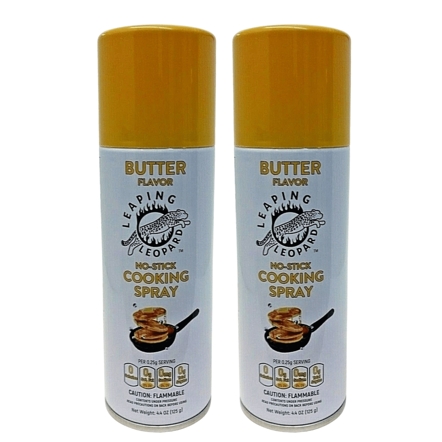 Leaping Leopard Butter Flavored Non-Stick Cooking Spray, Keto Friendly ...