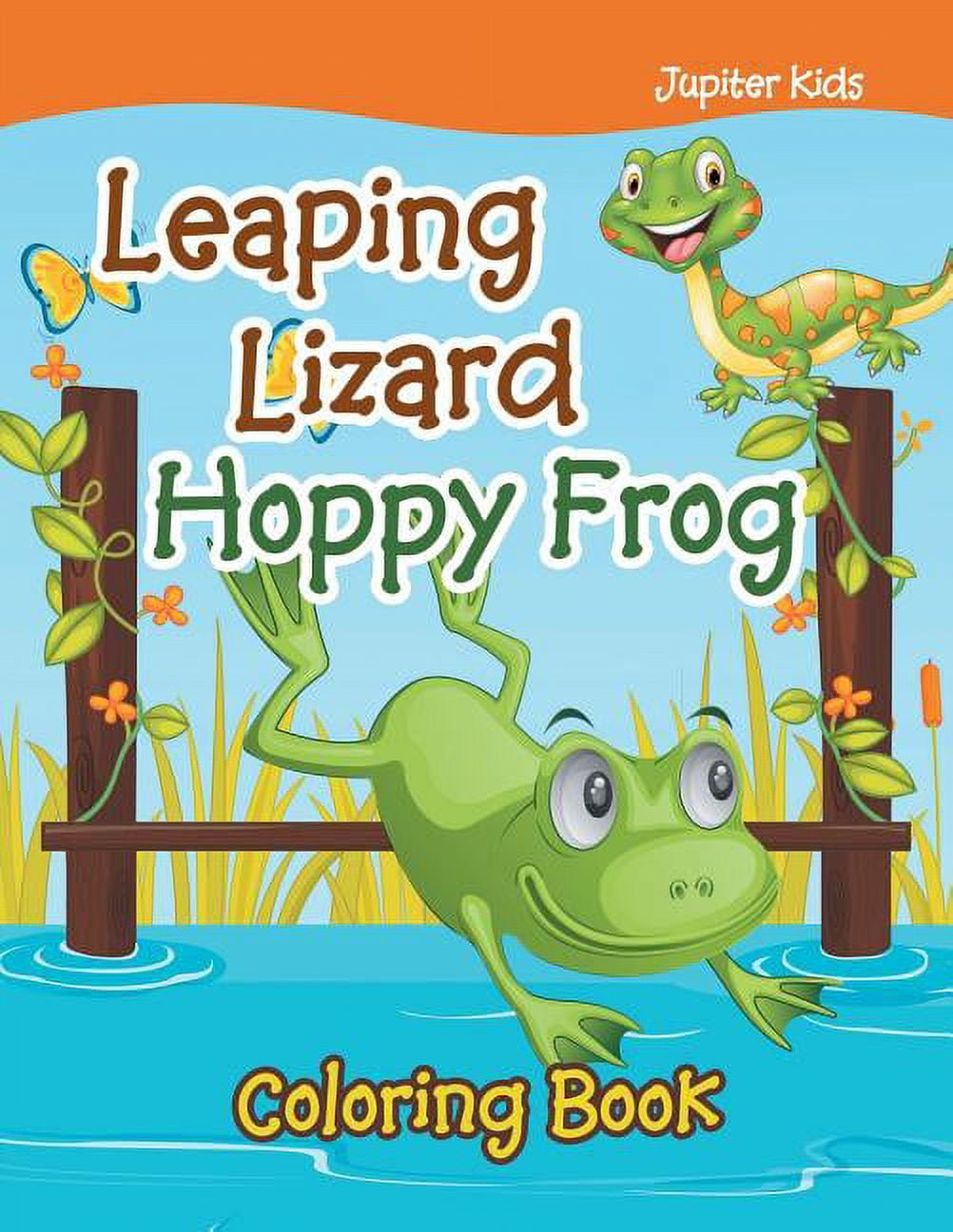 Leaping Lizard Hoppy Frog Coloring Book (Paperback) - Walmart.com