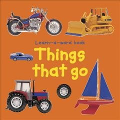 Pre-Owned Learn A Word Book : Things That Go (Board book) - Walmart.com