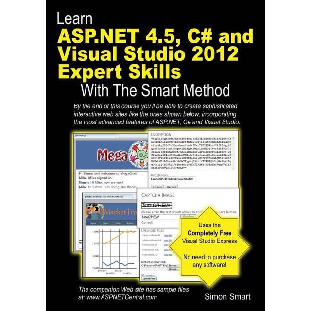 Learn ASP.NET 4.5, C# and Visual Studio 2012 Expert Skills with the Smart Method - Walmart.com