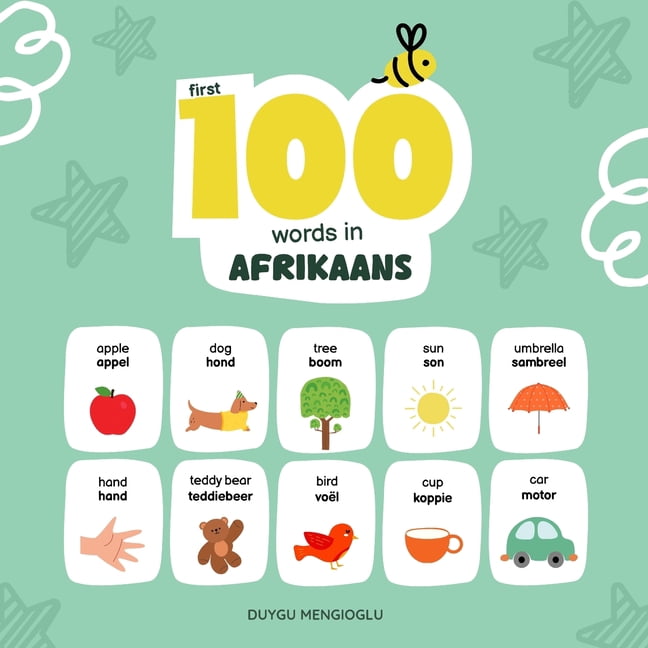 Learn Afrikaans First 100 Words in Afrikaans, Afrikaans Language ...