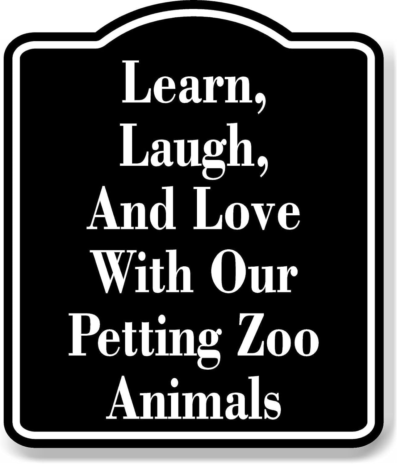 Learn Animal Care While Petting Adorable Resident BLACK Aluminum ...