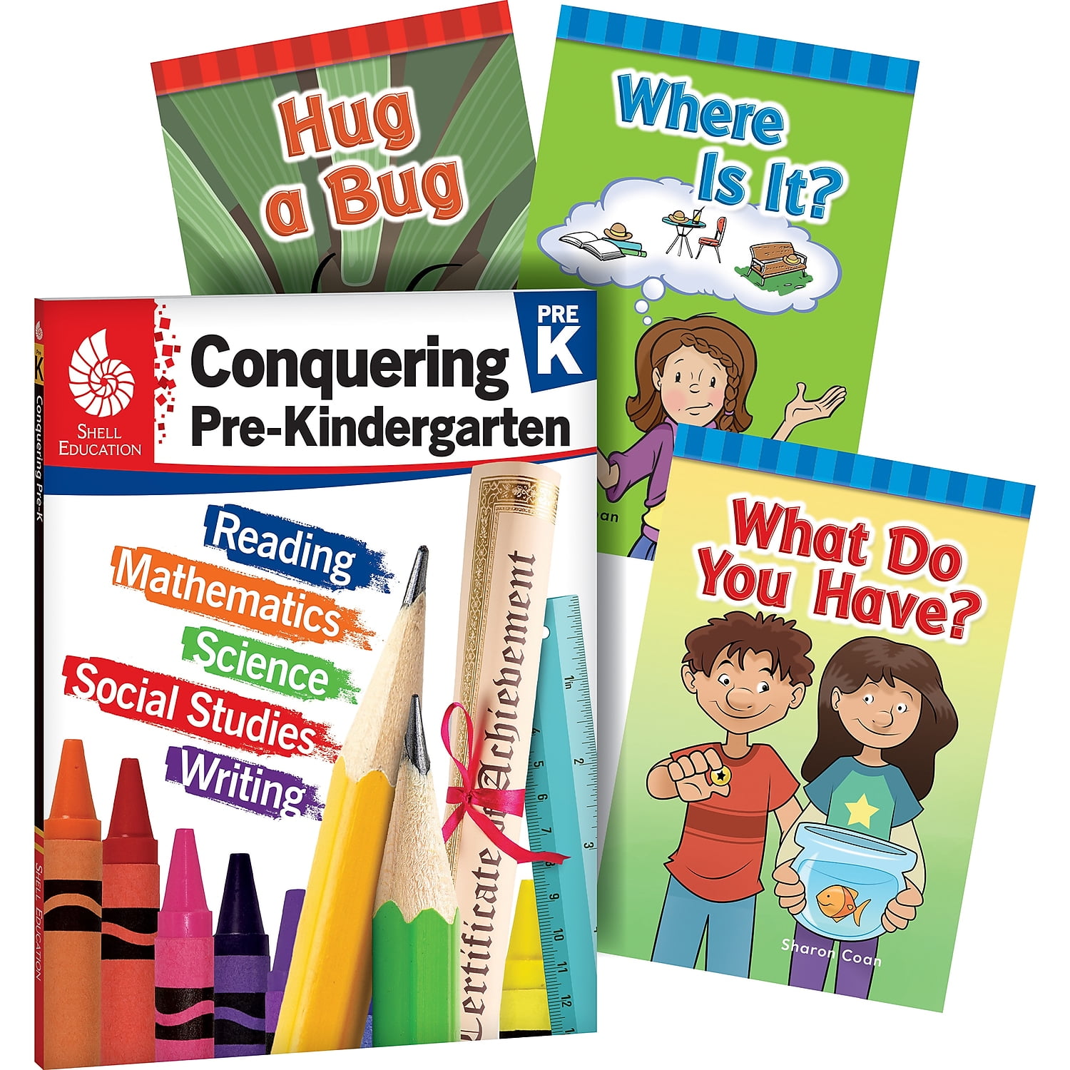 Learn-At-Home: Conquering Pre-Kindergarten, 4-Book Set (Other ...
