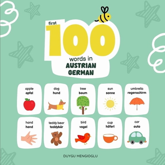 Learn Austrian German First 100 Words in Austrian German: Austrian ...
